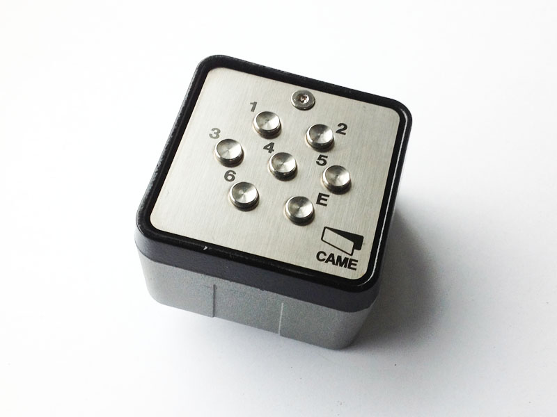 Codeklavier S7000 van CAME via Hekwerkshop.be